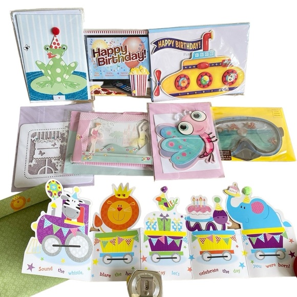 Other | New 8 Cards Birthday Papyrus Paper Magic Group Bundle | Poshmark